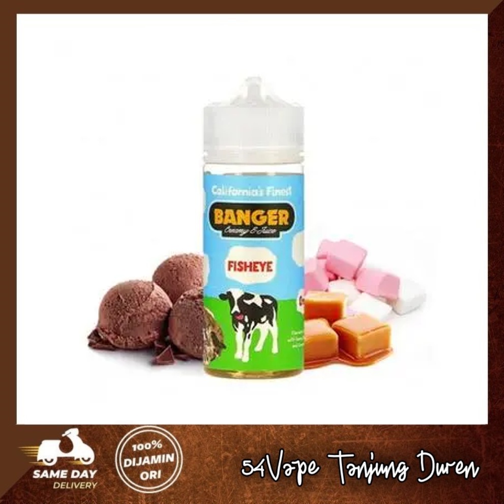 Jual BANGER FISH EYE CHOCOLATE 100ML AUTHENTIC by EJM | Shopee Indonesia