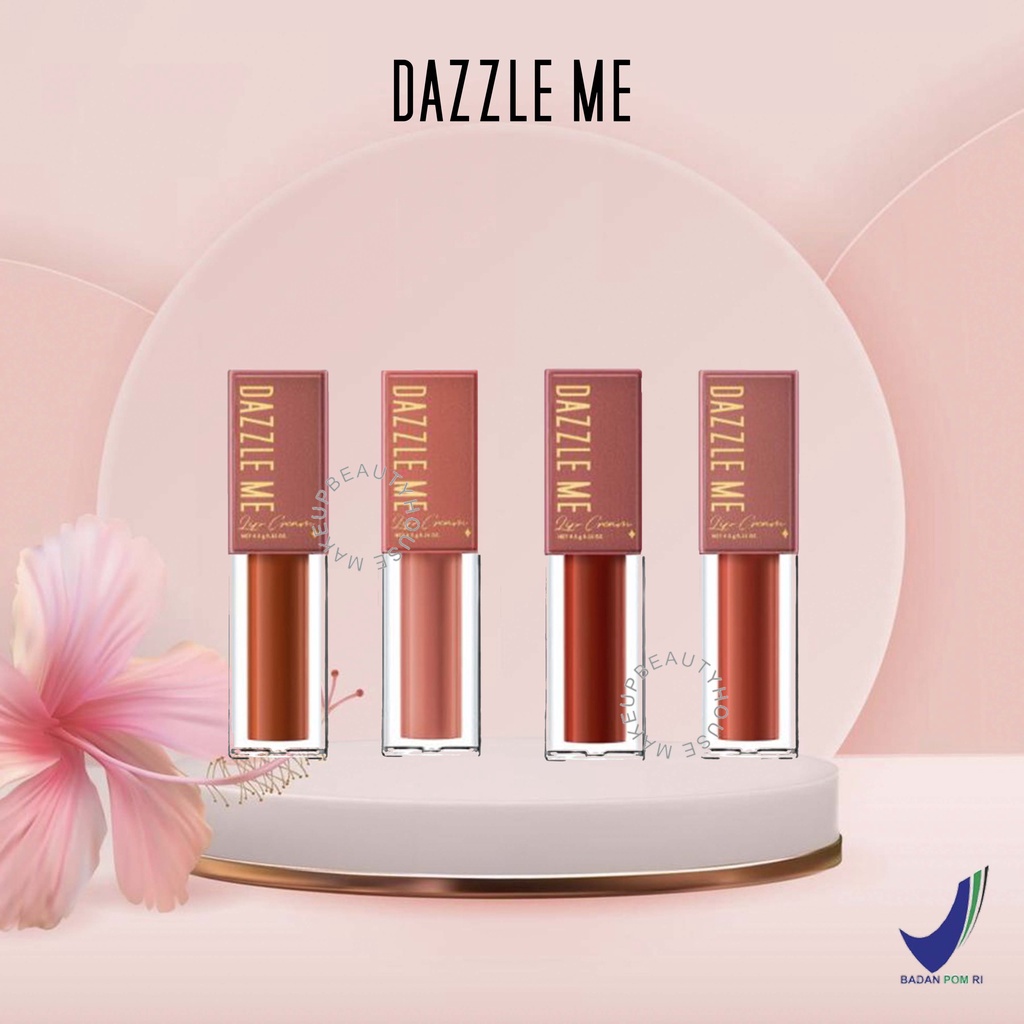 Jual DAZZLE ME Mousse Lip Cream | Silky Lipstik Moisturizing Lip Care Reduce Lip Wrinkles ...