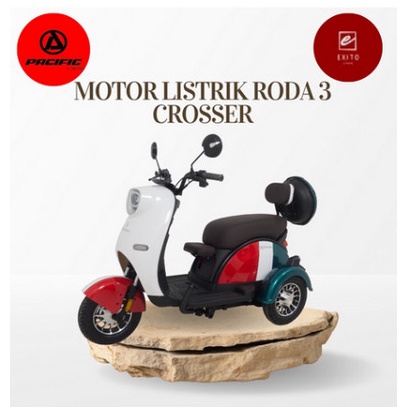 Jual TERMUARH - SEPEDA MOTOR LISTRIK RODA 3 CROSSER CROSER KROSER ...