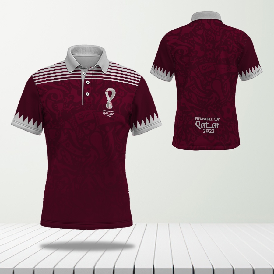 Jual Kaos Jersey Polo Wangki Olahraga Piala Dunia Qatar 2022 Fifa World ...