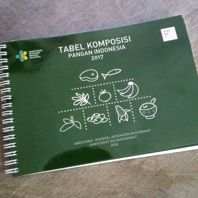 Jual Tabel Komposisi Pangan 2017 Edisi Spiral | Shopee Indonesia