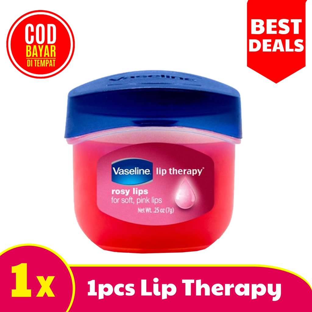 Jual Vaseline Lip Therapy (Rosy Lips) 7g | Shopee Indonesia