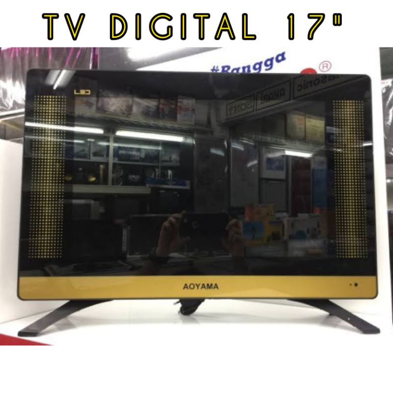 Jual LED TV DIGITAL HD 17 INCH AOYAMA | Shopee Indonesia