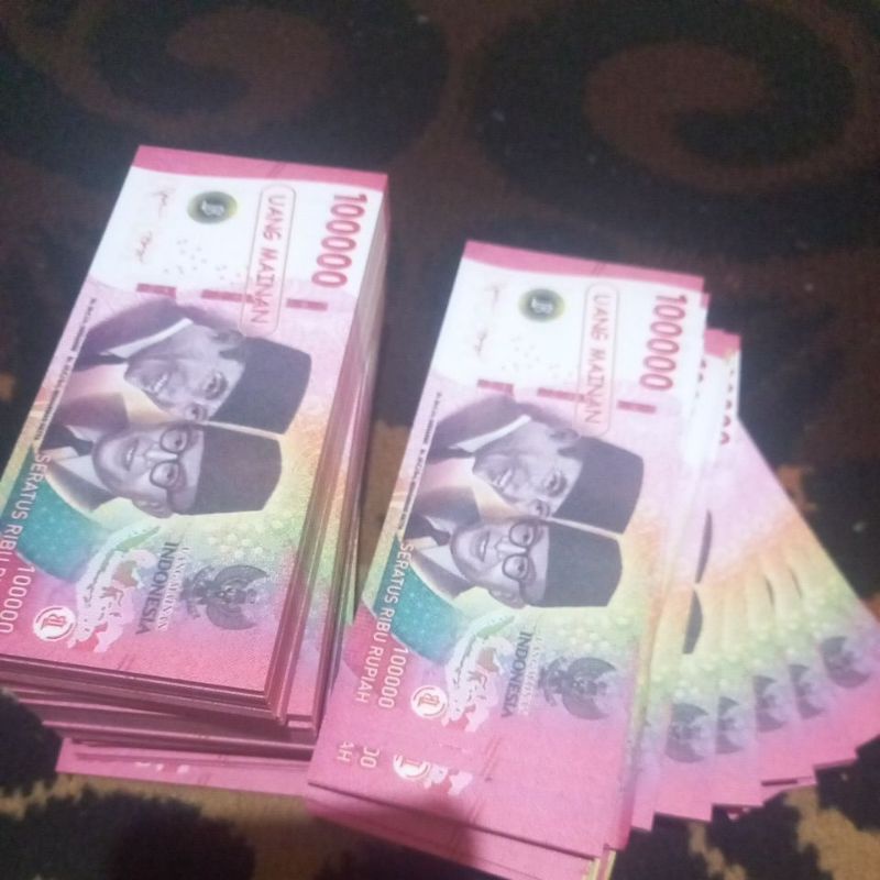Jual Terbaru!!! uang mainan terbaru 2022 (isi 100 lmbar) | Shopee Indonesia