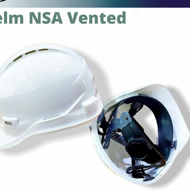 Jual Helm Proyek Safety SNI NSA Vented - Orange | Shopee Indonesia