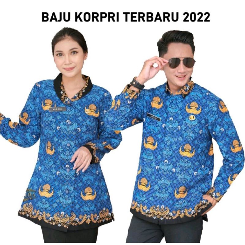Jual SERAGAM KORPRI TERBARU 2022 | SERAGAM ASN | SERAGAM BATIK PNS | Shopee Indonesia