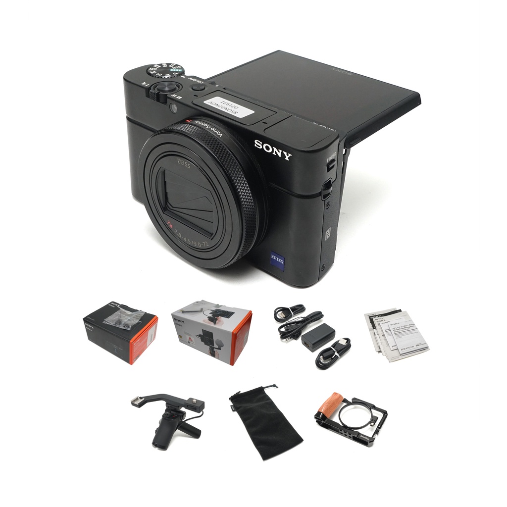 Jual Sony Cybershot RX100 Mark VII with Sony Shooting Grip | Shopee Indonesia