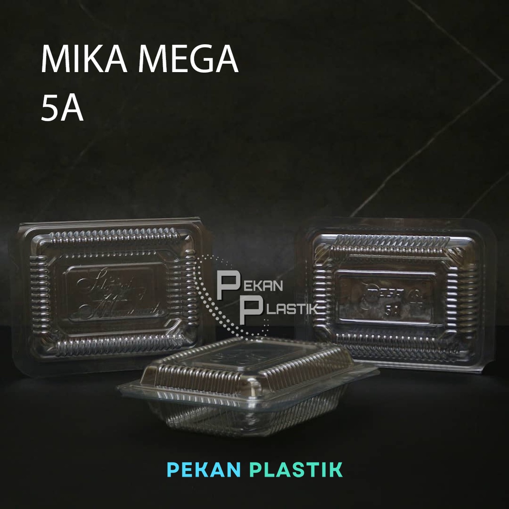 Jual Mika Plastik Mega 5A / Kotak Kue Makanan | Shopee Indonesia