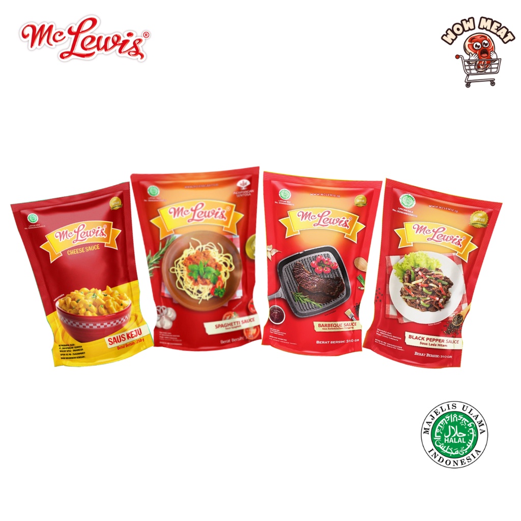 Jual McLewis Sauce All Varian | Shopee Indonesia