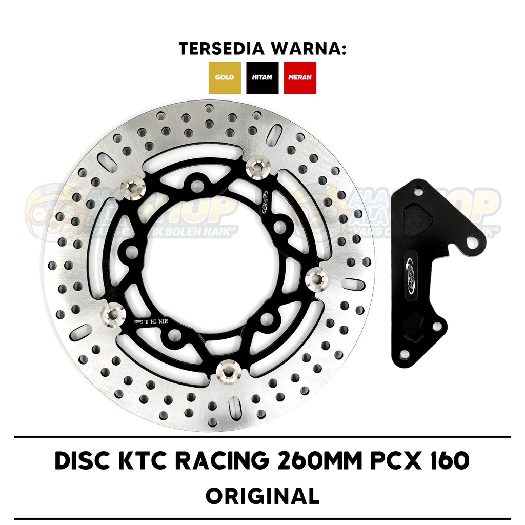 Jual Disc KTC Racing 260mm PCX 160 PCX160 Original Floating Cakram 260 ...