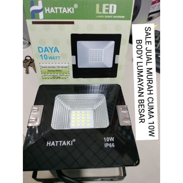 Jual lampu sorot tembak led waterproof flood light 10w 20w 30w 50w | Shopee Indonesia