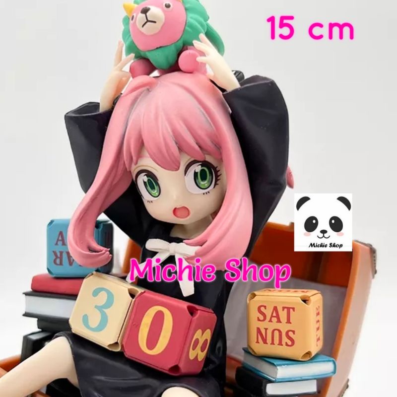 Jual Anya Forger Action Figure 15 cm (box) Anime SPY x FAMILY Loid Yor ...