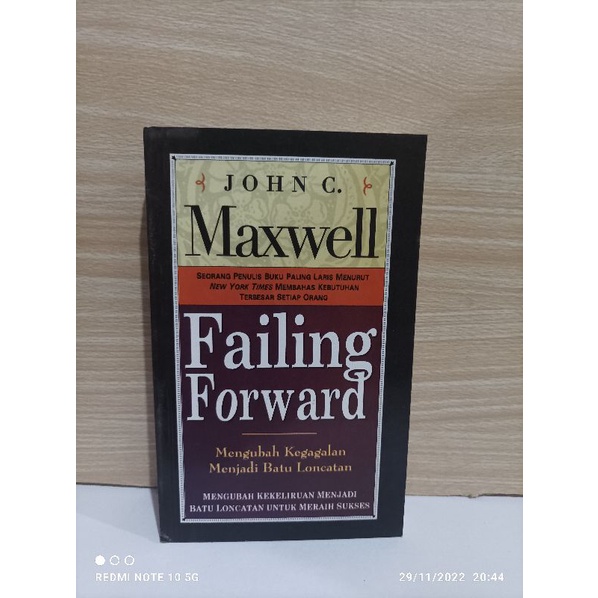 Jual Buku Failing Forward by John C. Maxwell | Shopee Indonesia