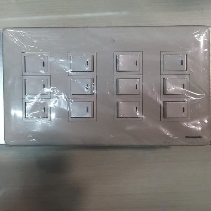 Jual Grid Switch atau Saklar 12 Gang Panasonic Tanpa Inbodus Kaleng ...