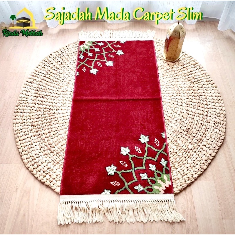 Jual Sajadah Tebal Slim Mada Carpet Madinah Arab Saudi ukuran personal ...