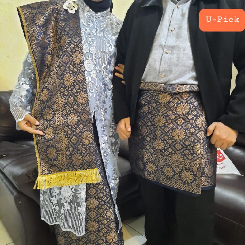 Jual SARUNG SONGKET KOTO TINGGI//SARUNG SONGKET LILIT BAPAK //SONGKET ...