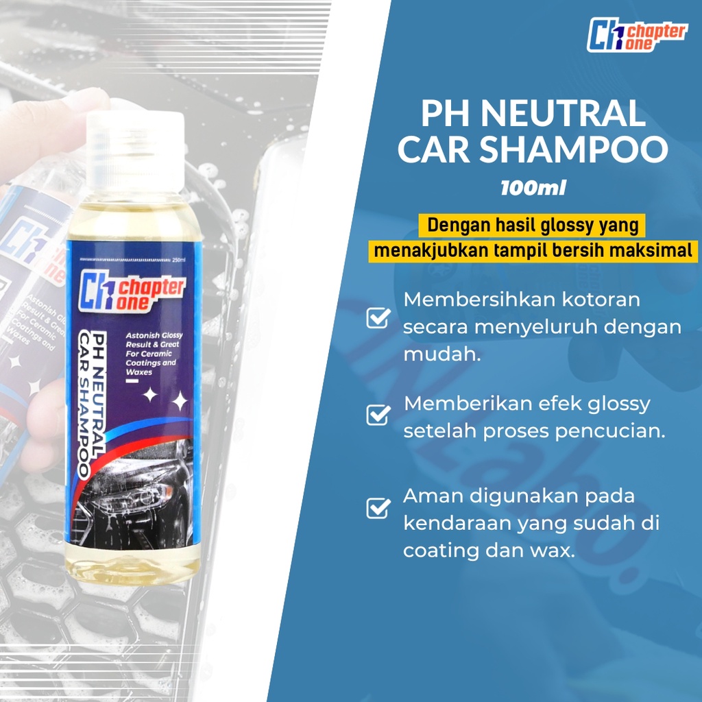 Jual Chapter One PH Neutral Car Shampoo - Sabun Cuci Mobil & Motor ...