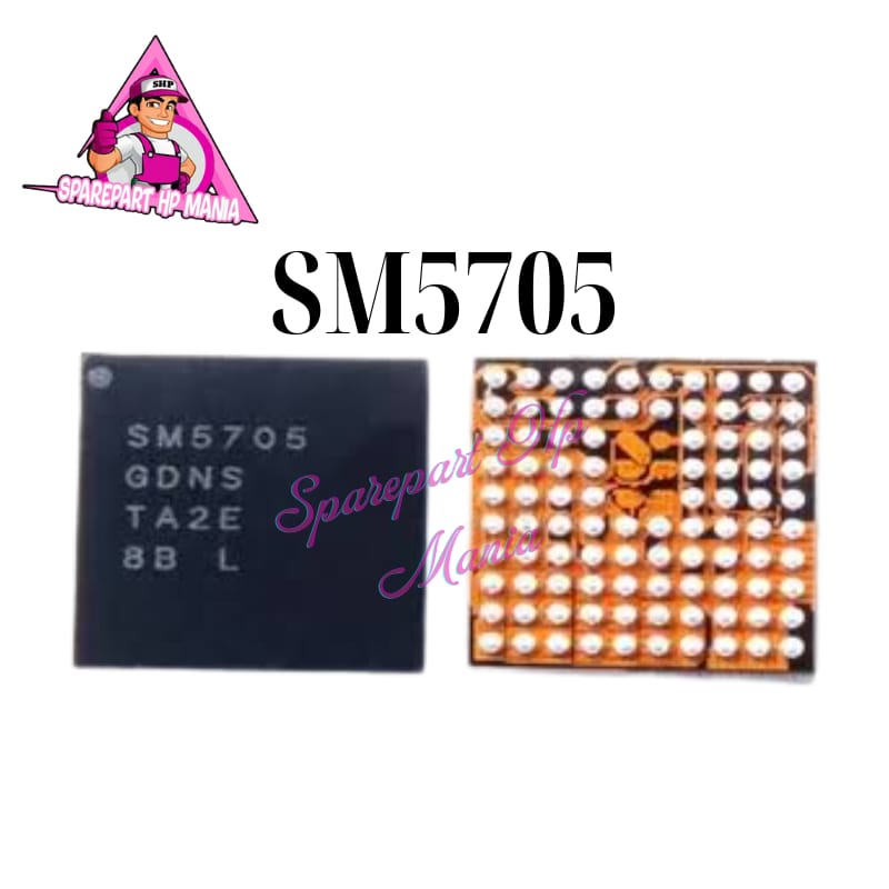 Jual IC CAS SM5705 SAMSUNG A510 J500F ORIGINAL NEW SM 5705 | Shopee ...