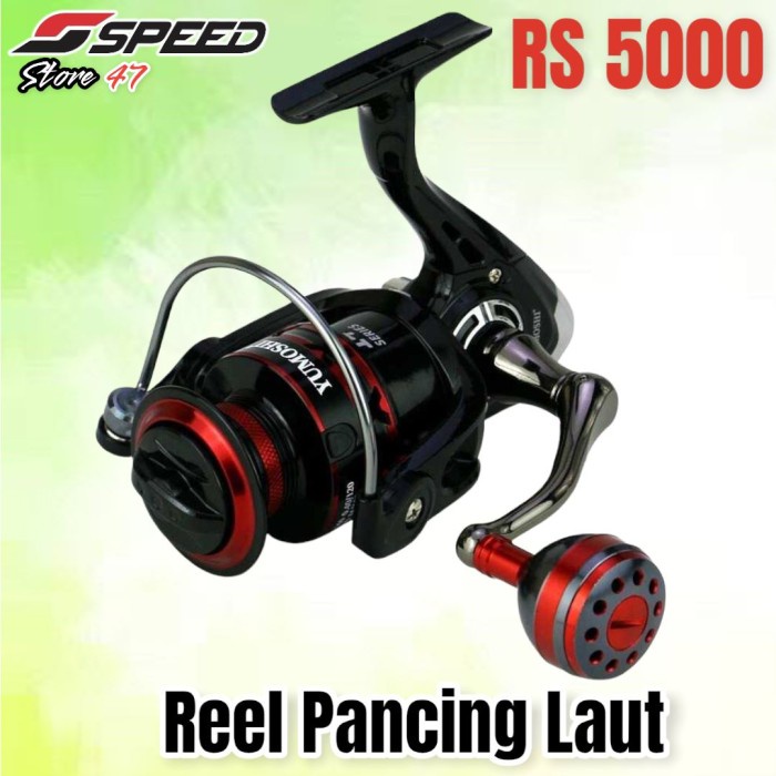 Jual Reel Pancing Power Handle Rell Spinning Metal Material Rill ...