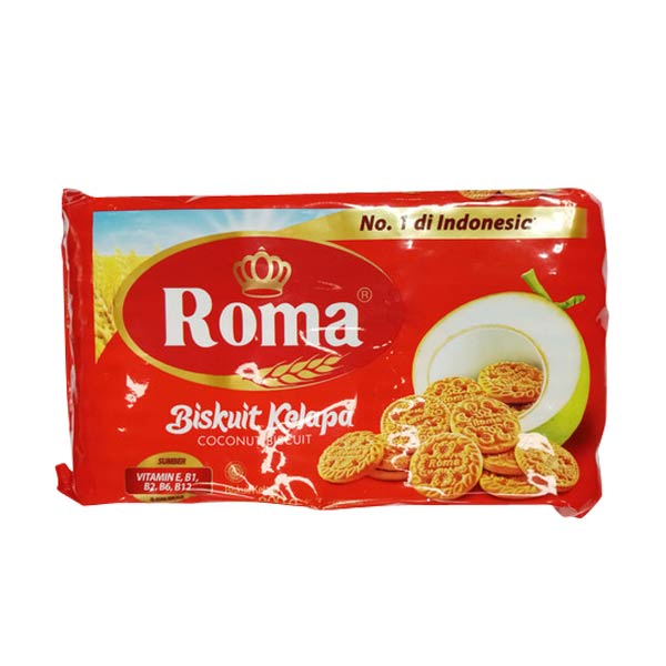 Jual ROMA BISCUIT KELAPA 300 GR - BISKUIT | Shopee Indonesia