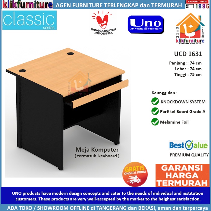 Jual UCD 1631 UNO Meja Komputer Kecil Computer Desk | Shopee Indonesia