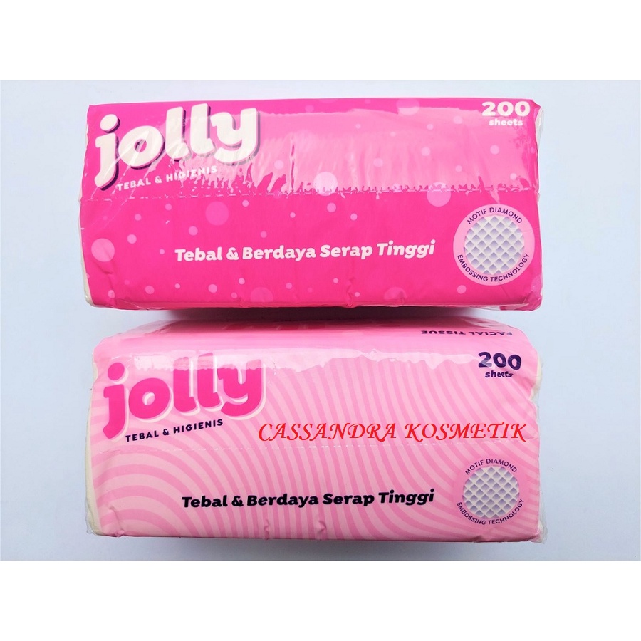 Jual JOLLY FACIAL TISSUE 200 SHEETS | Shopee Indonesia
