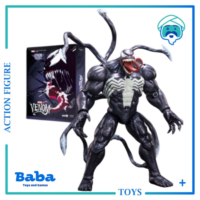 Jual Mainan Figure Marvel Avengers ZD Toys Spiderman Venom Original ...