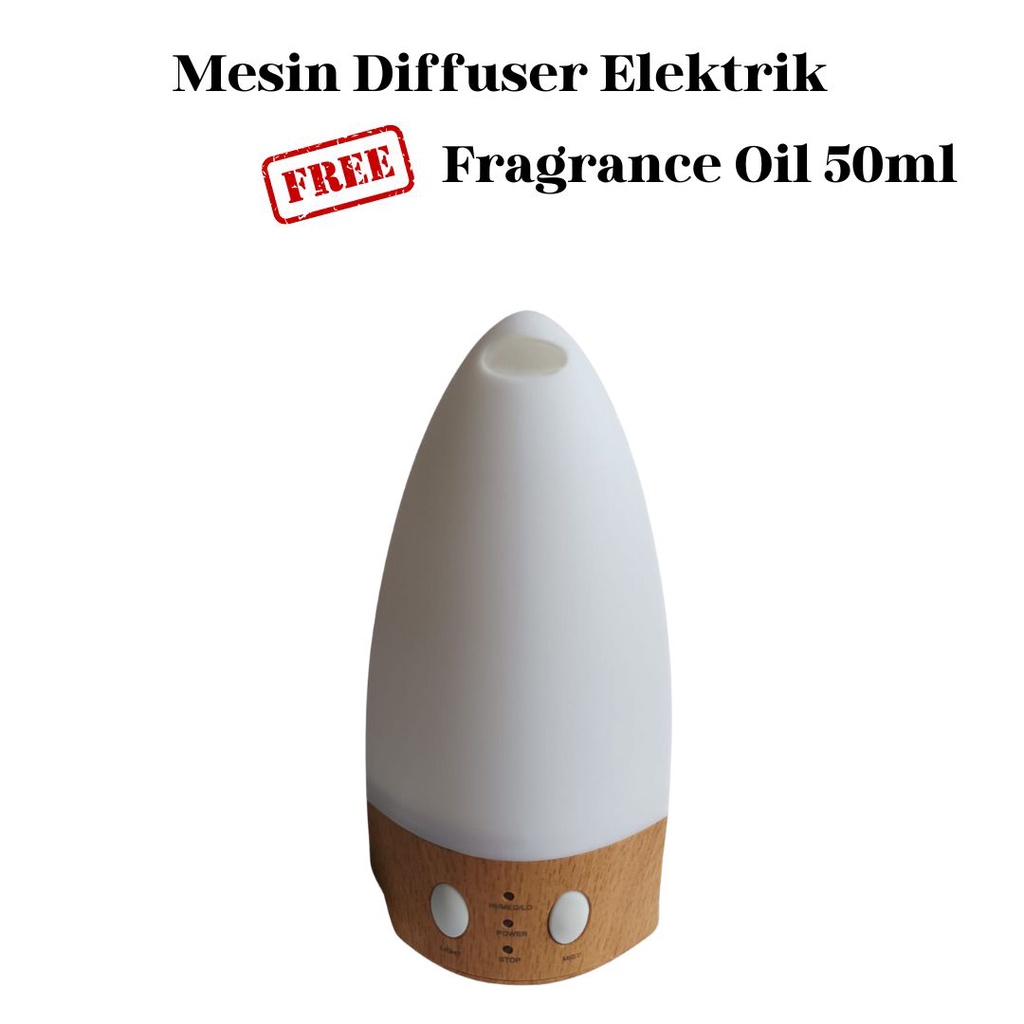 Jual Produk Eksklusif Mesin Diffuser Elektrik + FREE Fragrance Oil 50ml ...