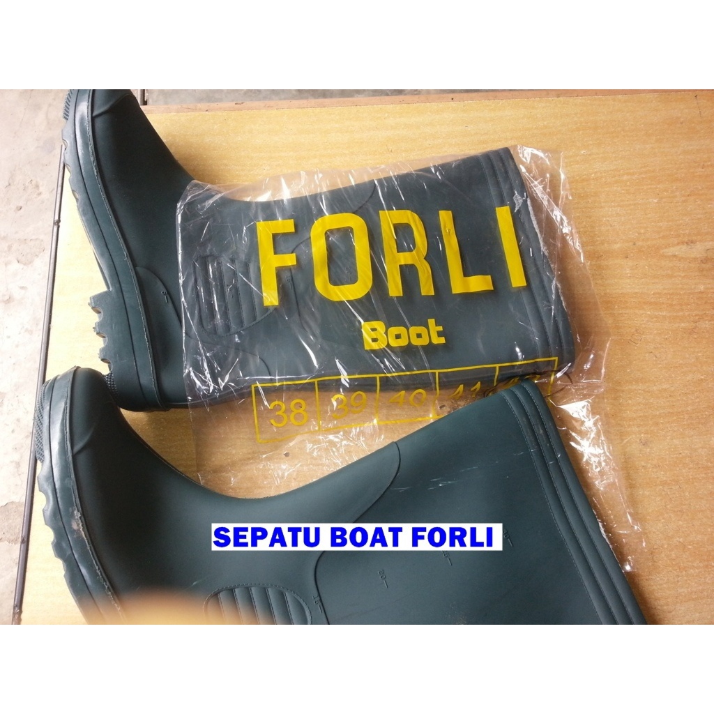 Jual SEPATU BOAT SAFETY PANJANG / SEPATU PROYEK / SEPATU BERKEBUN ...