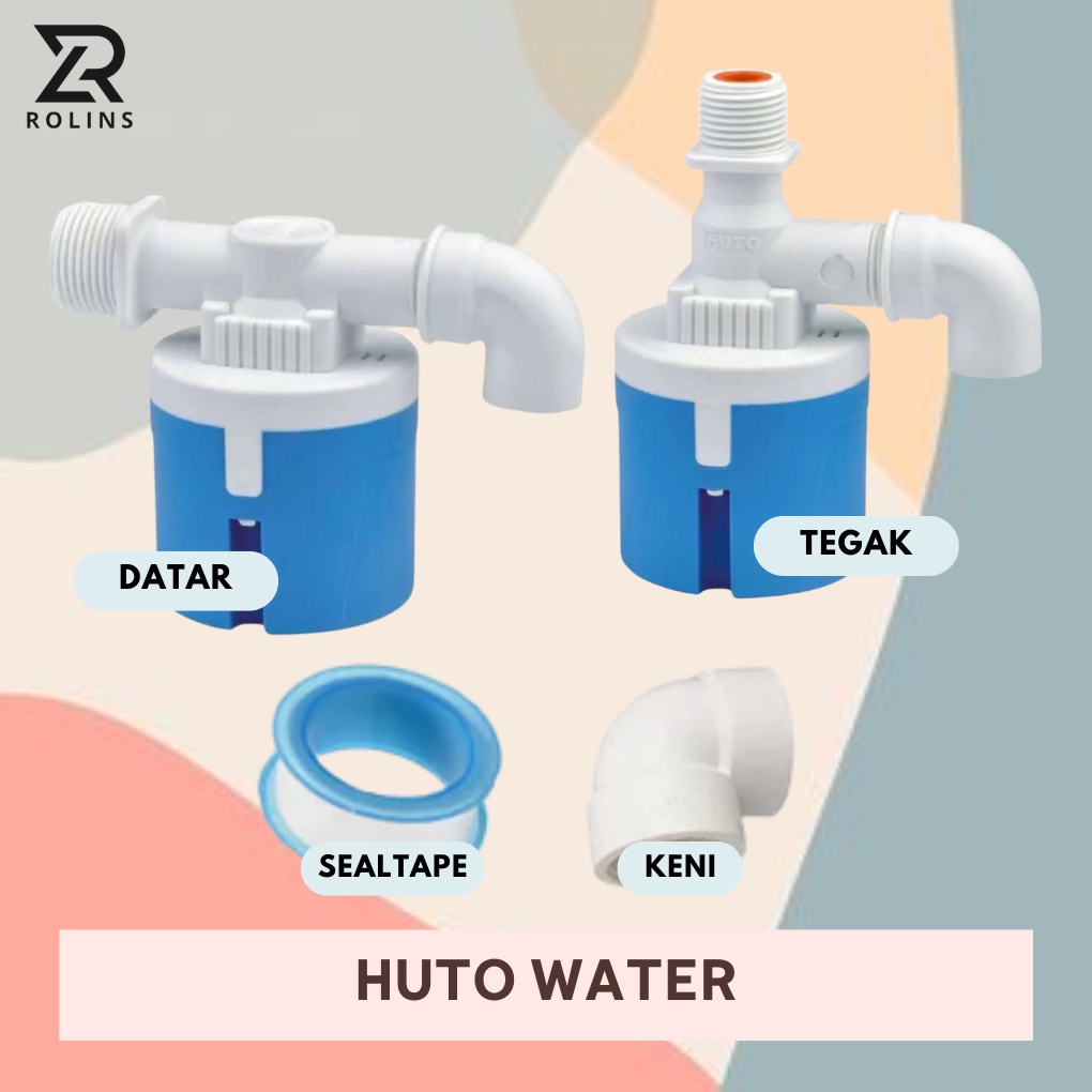 Jual Kran Otomatis Bak Mandi 1/2 3/4 Sensor Keran Tandon Air Pelampung ...