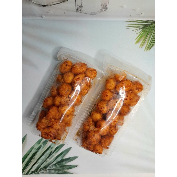 Jual cimol kering rasa pedas dengan cabai asli kemasan ekonomis 50 gram ...