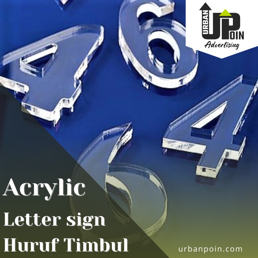 Jual Huruf Timbul Akrilik/Huruf Timbul Nyala/Huruf Timbul Akrilik Led ...