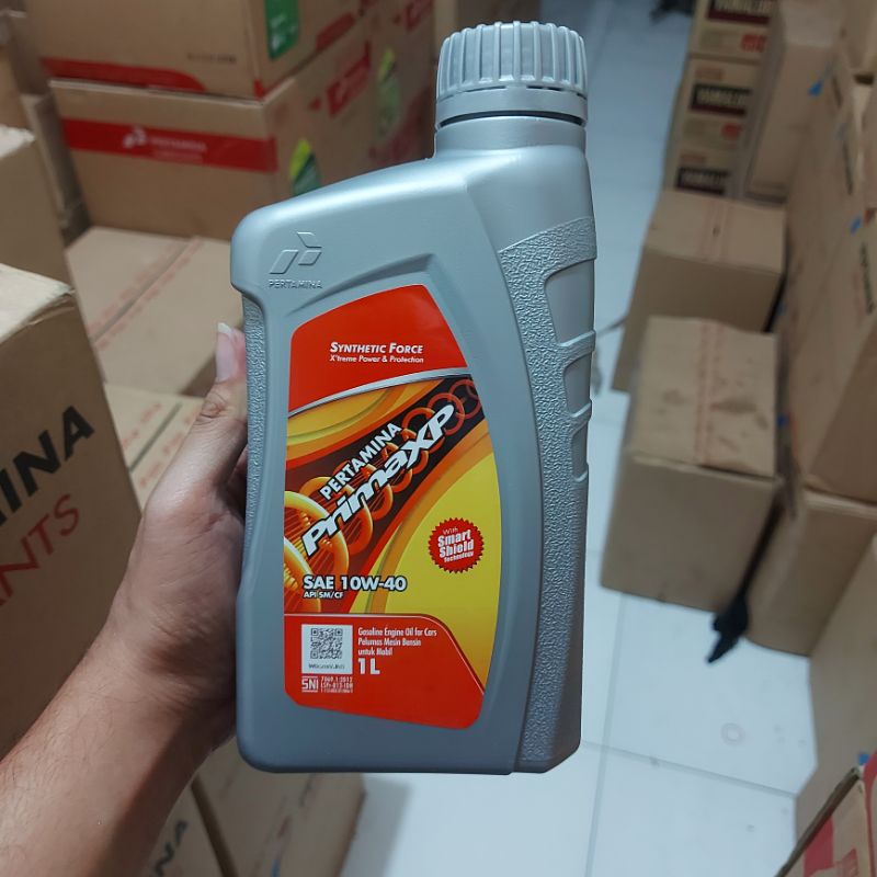 Jual OLI PERTAMINA PRIMA XP 10W-40 1LITER. ORIGINAL | Shopee Indonesia