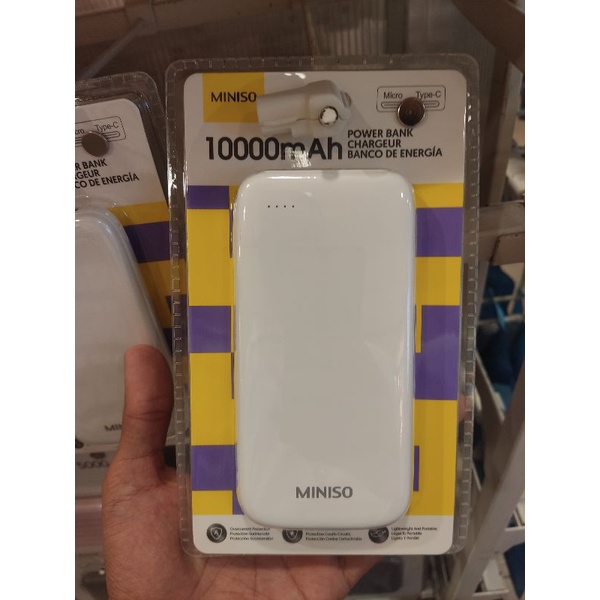 Jual Powerbank Miniso 10.000Mah | Shopee Indonesia