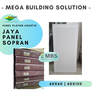 Jual Jayaboard Akustik Sopran 60x120 / Plafon Ceiling Panel 9mm ...