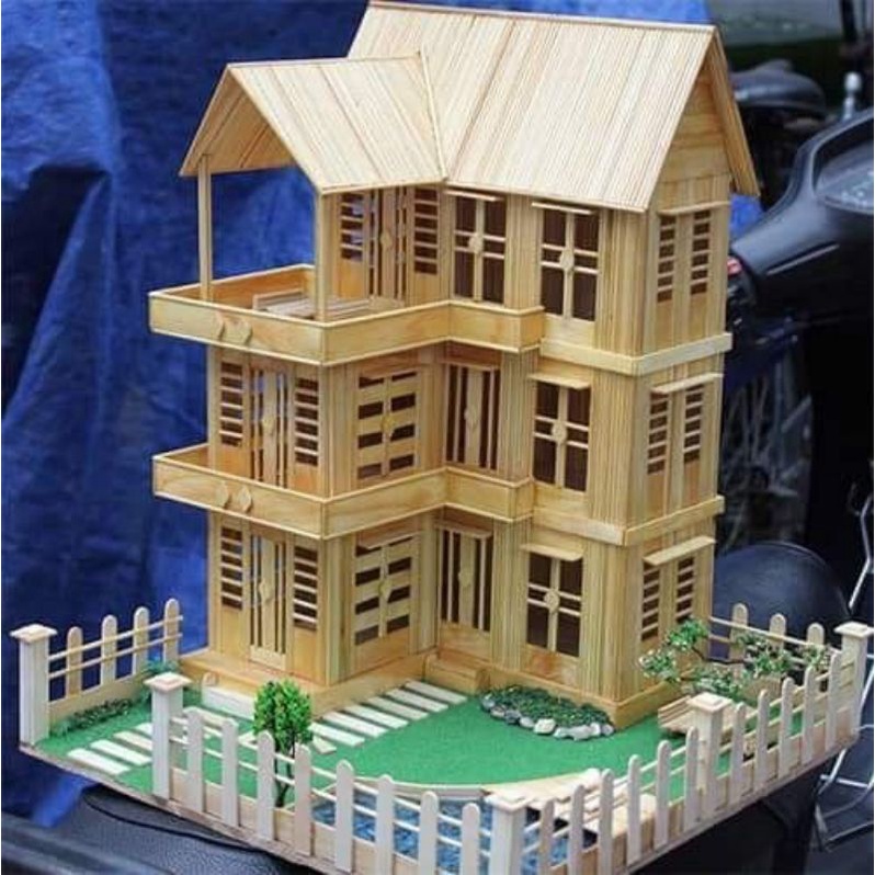 Jual miniatur rumah tiga tingkat | Shopee Indonesia