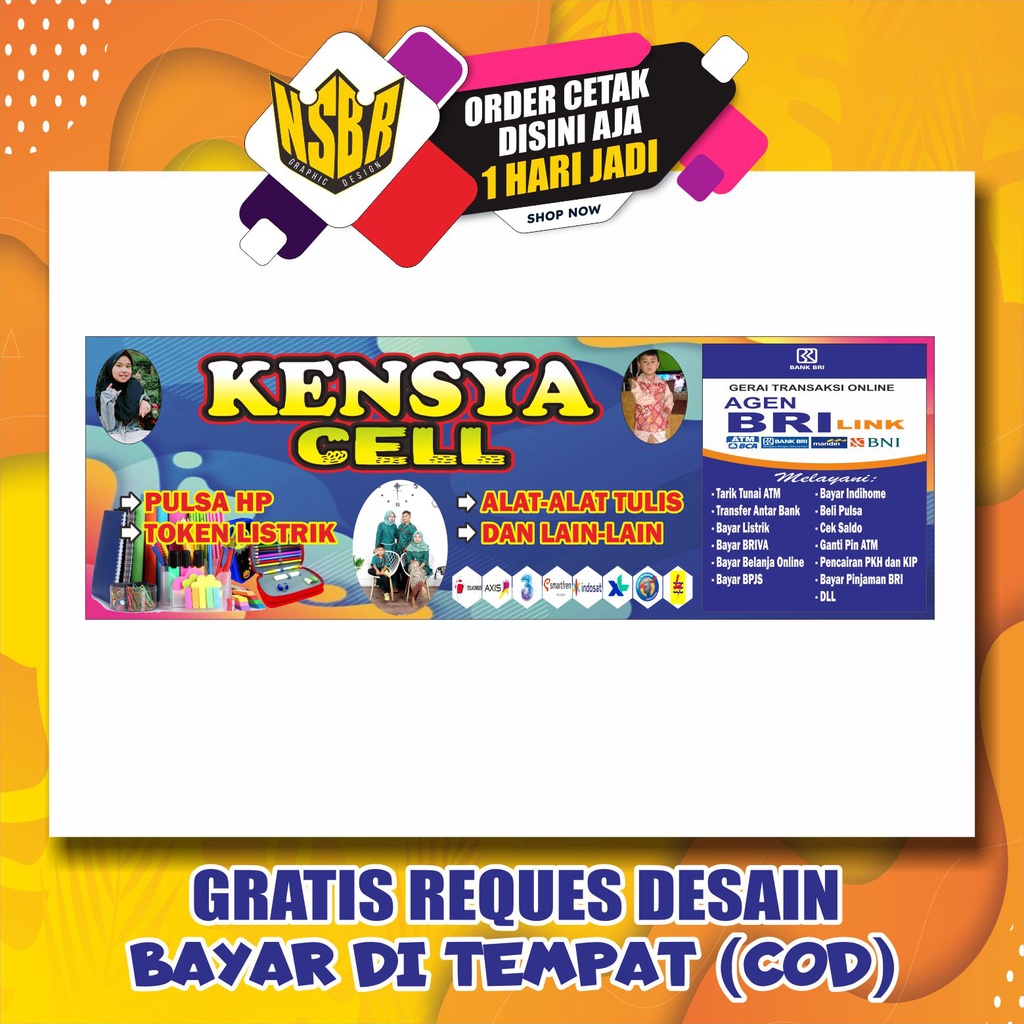 Jual BANNER/SPANDUK /BACKDROP /BALIGHO KIOS KONTER HP /JUAL PULSA HP ...