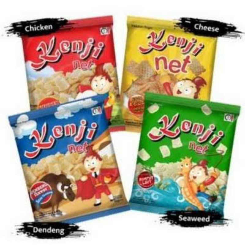 Jual Kenji Net Snack Ayam Dendeng 9G All Variant | Shopee Indonesia