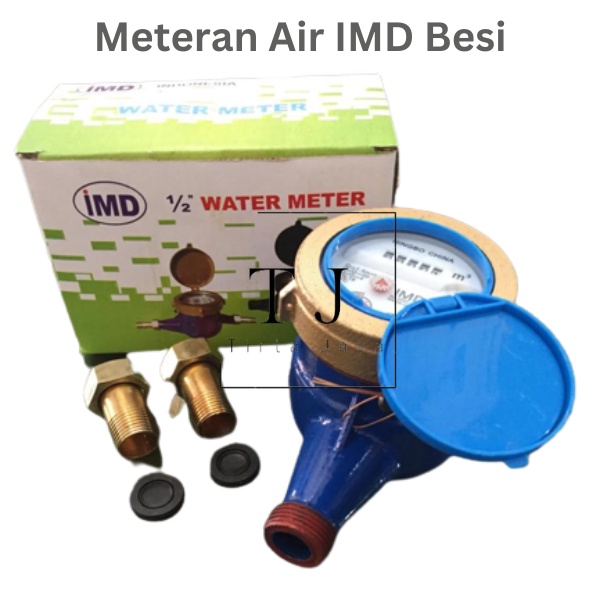 Jual Meteran Air Besi IMD 1/2" SNI Water Meter Meteran PDAM PAM Flow ...