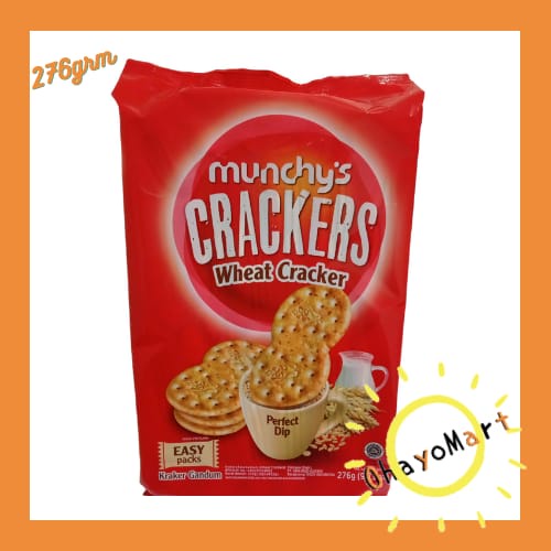 Jual Munchys wheat crackers / munchy's Kraker Gandum / wheat Biscuits ...