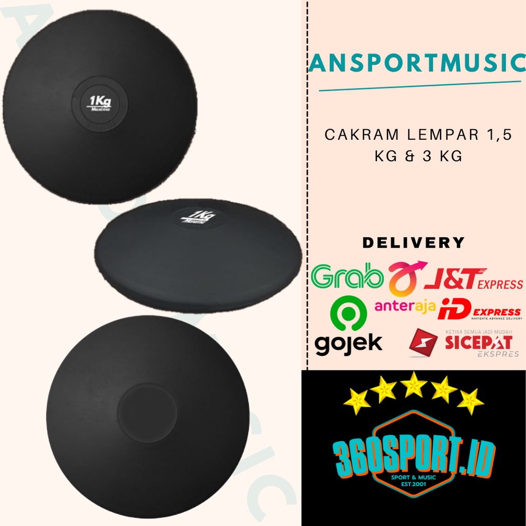 Jual Lempar Cakram Karet 1,5 Kg & 2 Kg | Shopee Indonesia