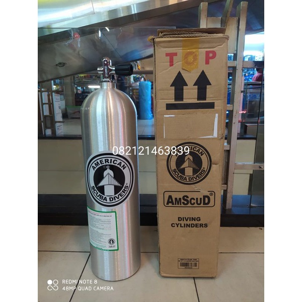Jual Tabung selam AMSCUD /Tabung SCUBA /Tank dive 80 cuft 11.1 liter ...