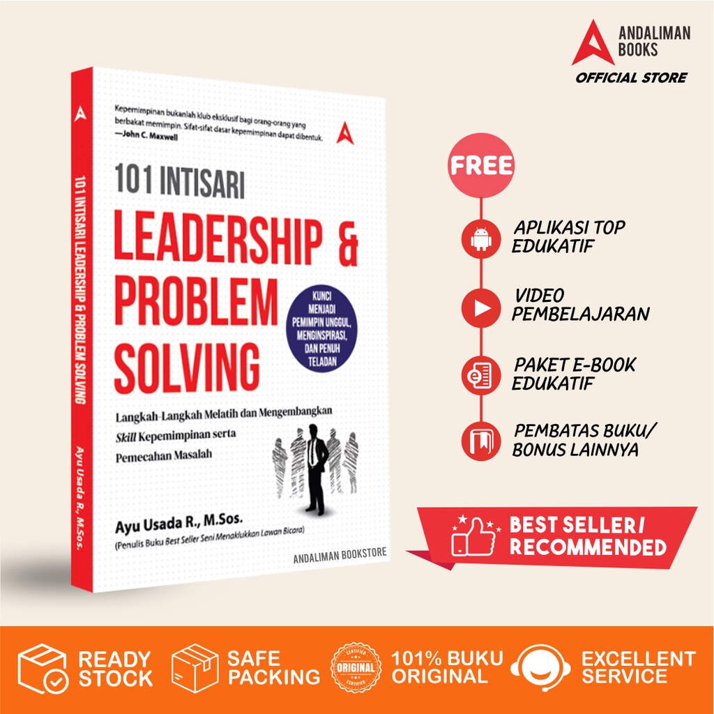 Jual BUKU MOTIVASI - 101 LEADERSHIP & PROBLEM SOLVING | Shopee Indonesia Jual BUKU MOTIVASI - 101 LEADERSHIP & PROBLEM SOLVING | Shopee Indonesia