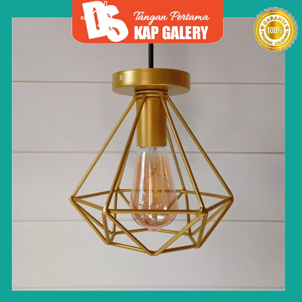 Jual KAP LAMPU GANTUNG DIAMOND ESTETIK MINIMALIS | Shopee Indonesia