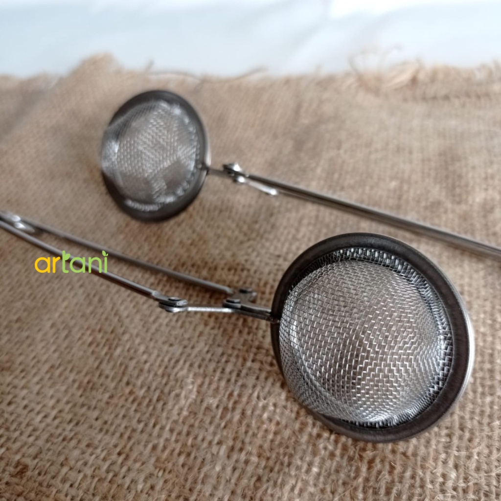 Jual Saringan Teh Besi Anti Karat / Tea Strainer Stainless Stell ...