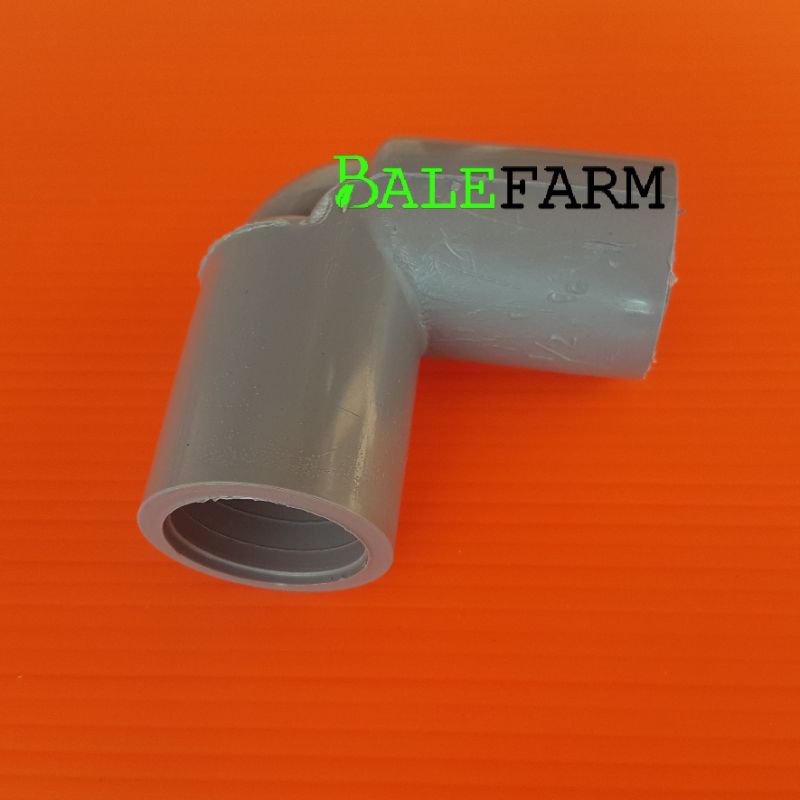 Jual Knee PVC 1/2" Inch - Fitting Pipa Elbow L Knie Keni | Shopee Indonesia