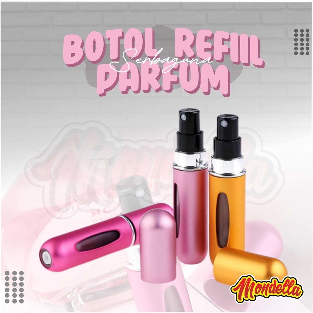Jual Botol Parfum Travel Mini 5ML Refill Botol Parfum Isi Ulang Underfill Perfume Bottle ...