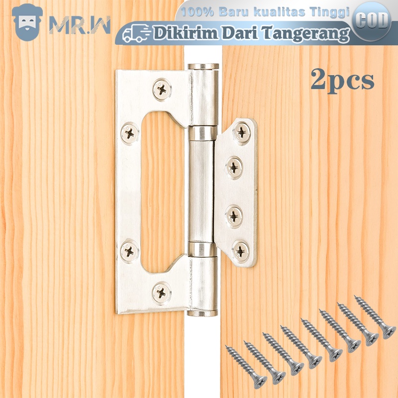 Jual 4 Inch Engsel Jendela Stainless 4x3x2.5mm Anti Karat Engsel Pintu ...