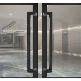 Jual Handle Pintu Stainless Steel Holo 809 Kotak AS 60 cm Pegangan ...