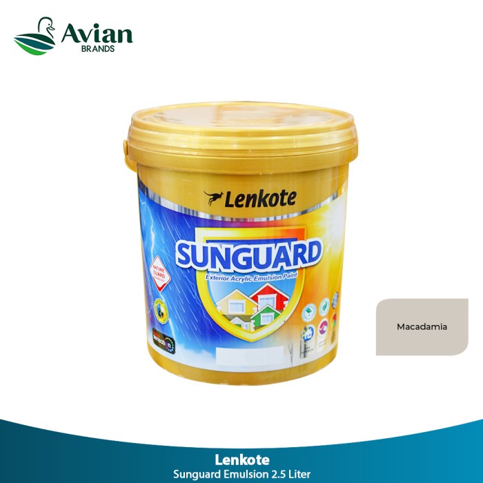 Jual Avian Lenkote Sunguard Emulsion A44541 Macadamia 2.5 Lt - Cat ...